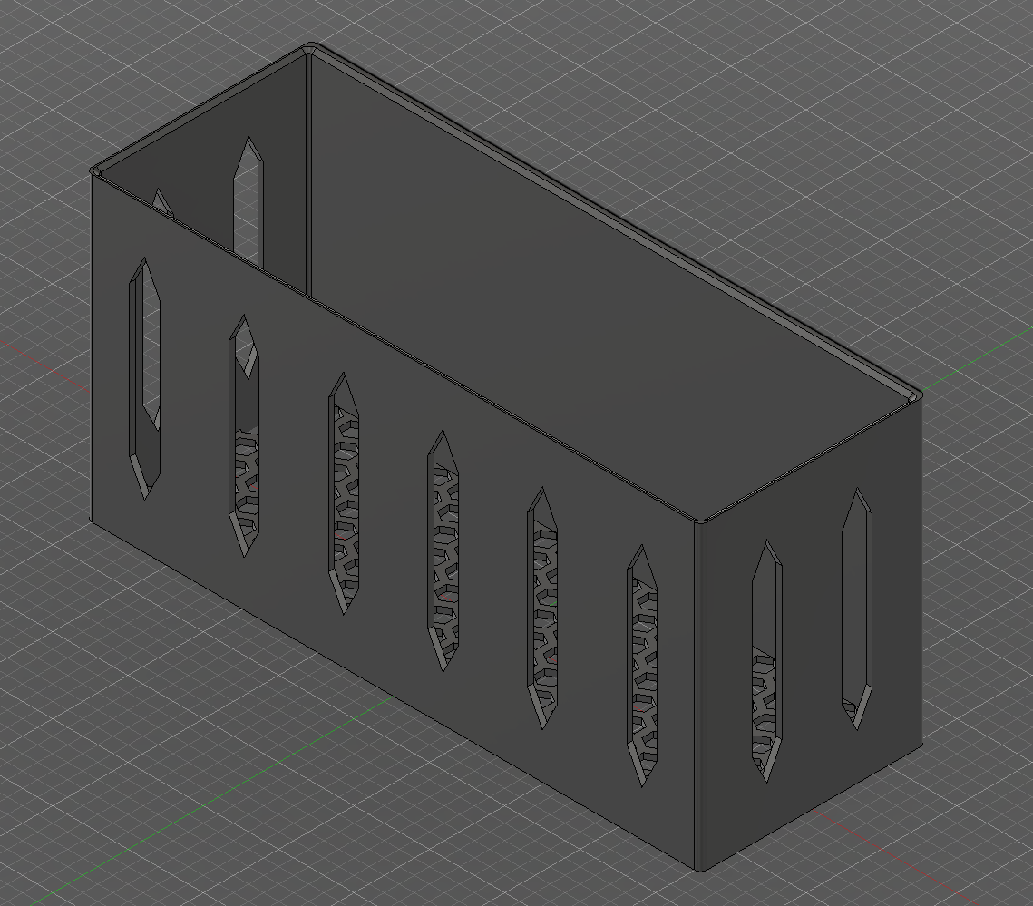 Magnetic fridge spice storage rack by AAAhmed | Download free STL model ...