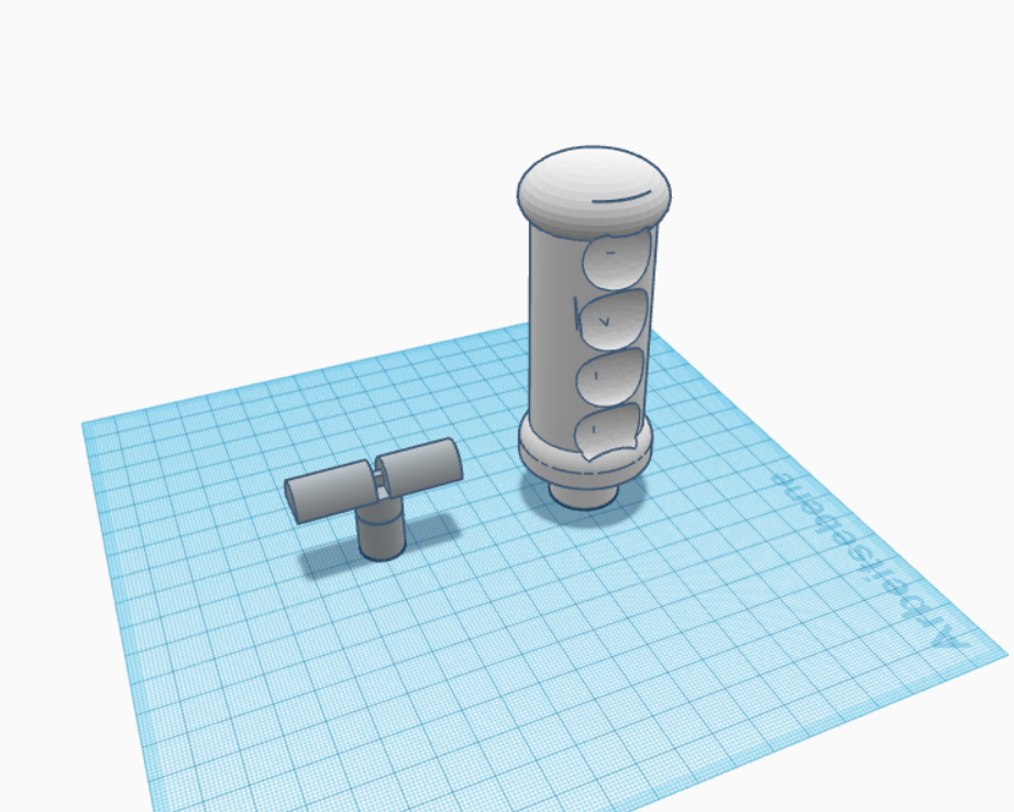 Joystick and Push level for RC plane remote control by SourSalmon ...