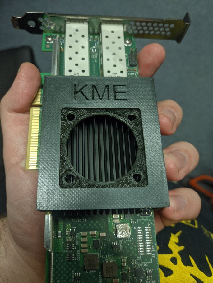 Intel E810-XXVDA2 NIC 4010 fan shroud by turboflexer | Download free ...