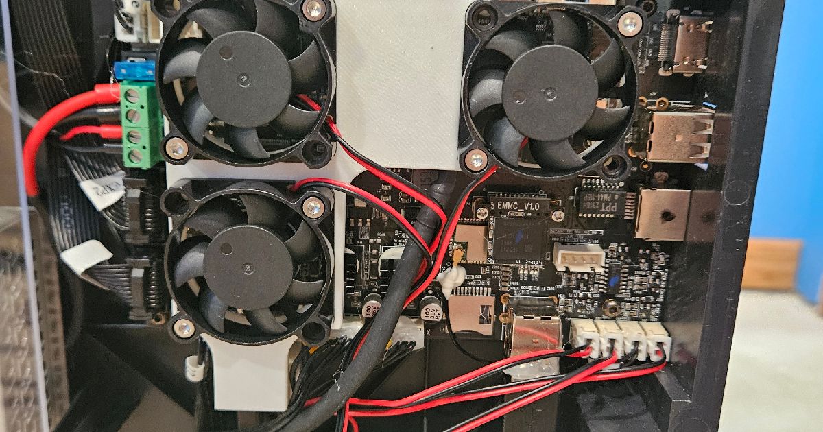 Sovol SV08 mainboard 4010 fans da BrewNinja | Scarica il modello STL ...