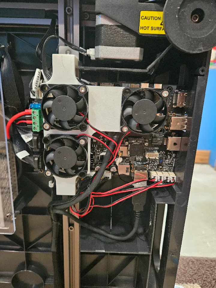 Sovol SV08 mainboard 4010 fans by BrewNinja | Download free STL model ...