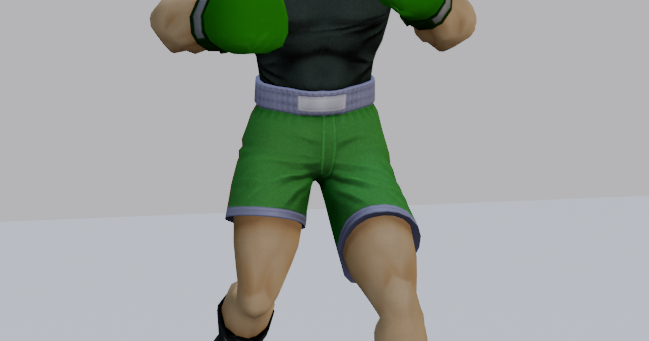 Little Mac from Super Smash Brothers by PattyB | Download free STL ...