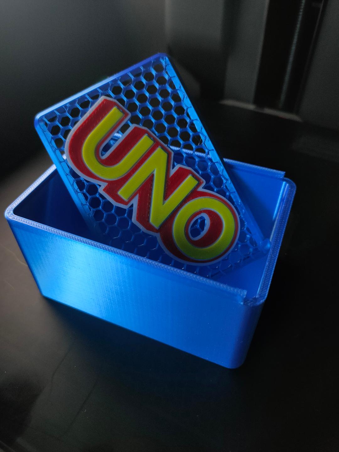 UNO card box remix boite UNO por Indy3D | Descargar modelo STL gratuito ...