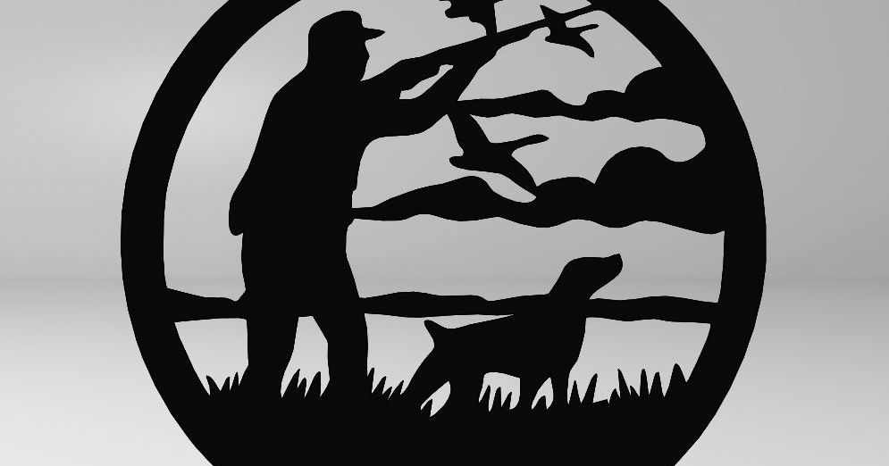 line art hunter, wall art hunter with greyhound, 2d art hunter with ...