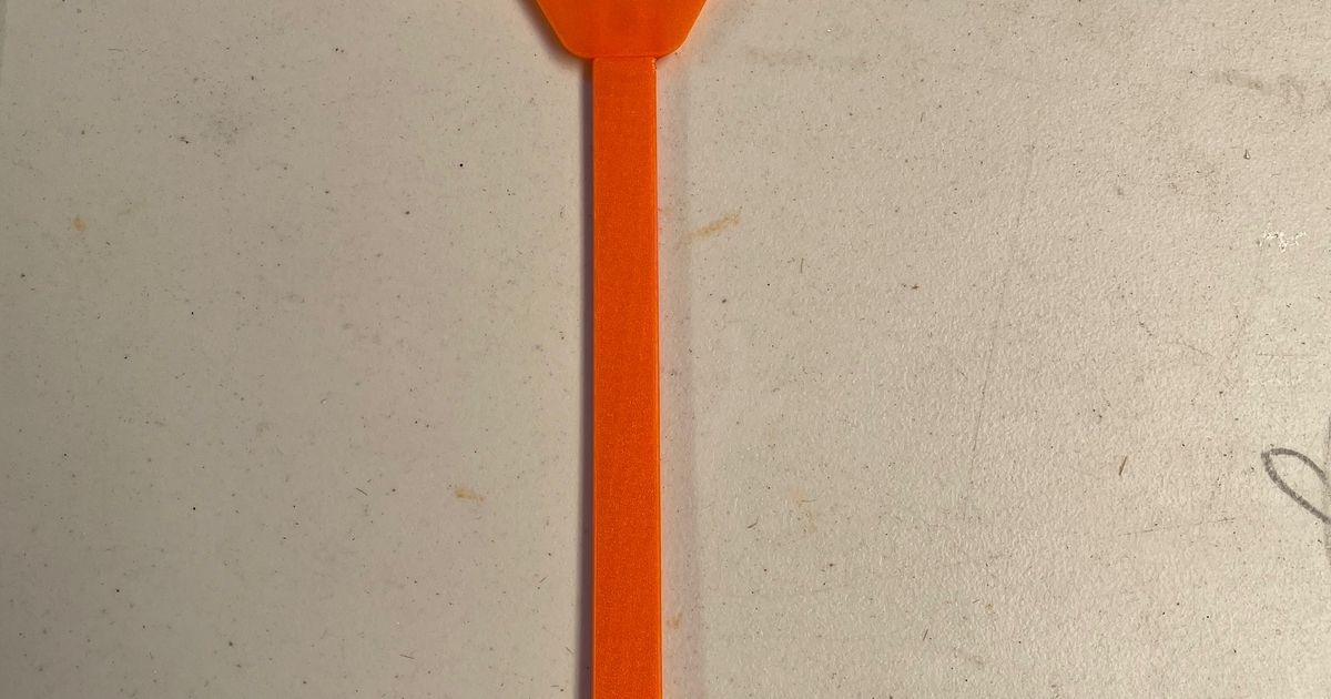 Fly swatter - Whacker by IntraAU | Download free STL model | Printables.com