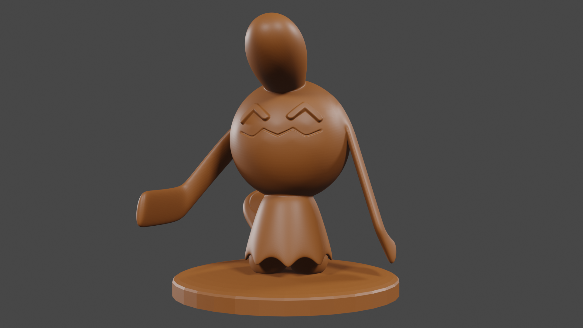 Pokemon inspired, Wynaut, Tabletop DnD miniature by ...