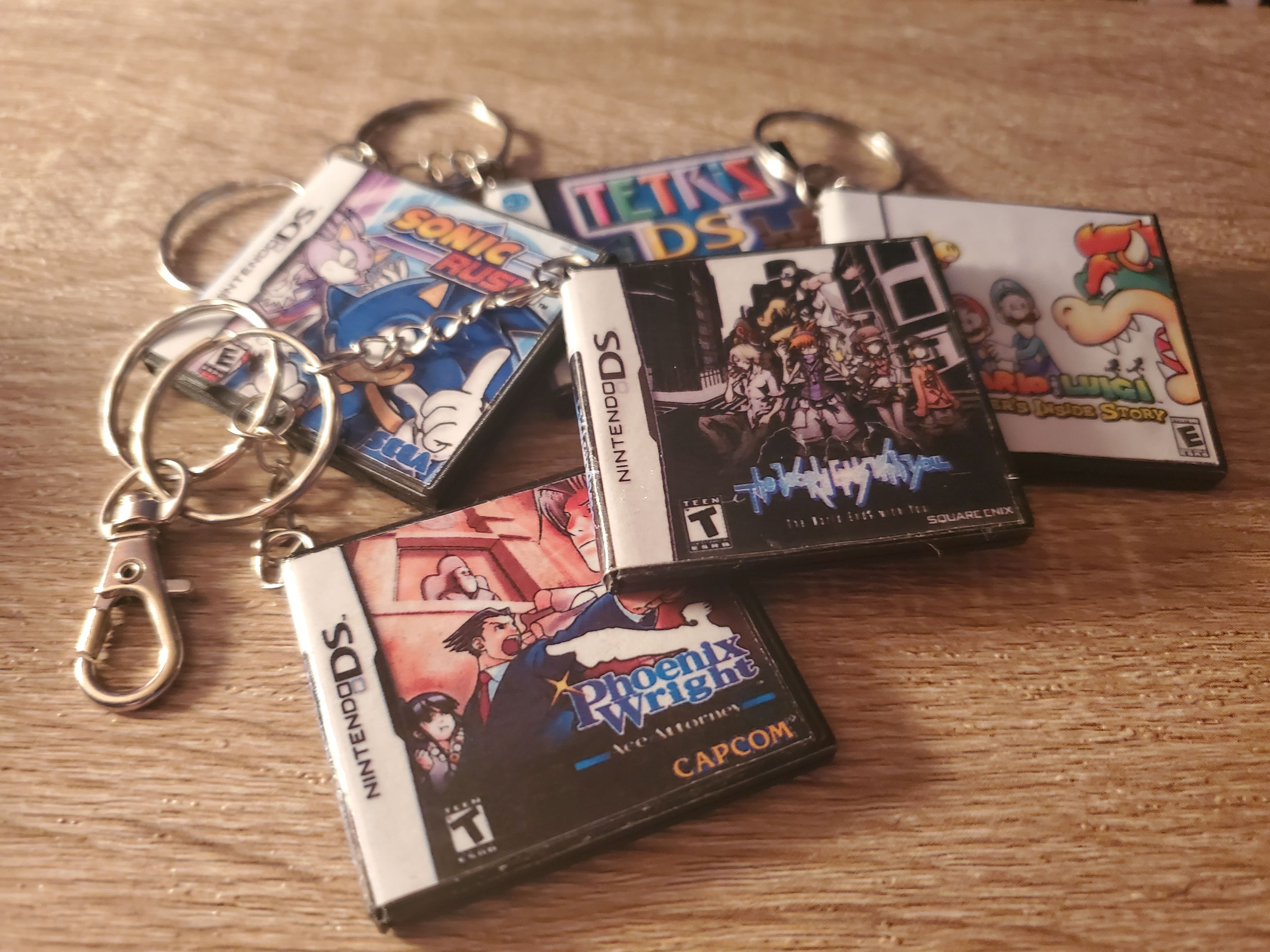 DS Mini Game Case Keychain by Waterishace21 | Download free STL model ...