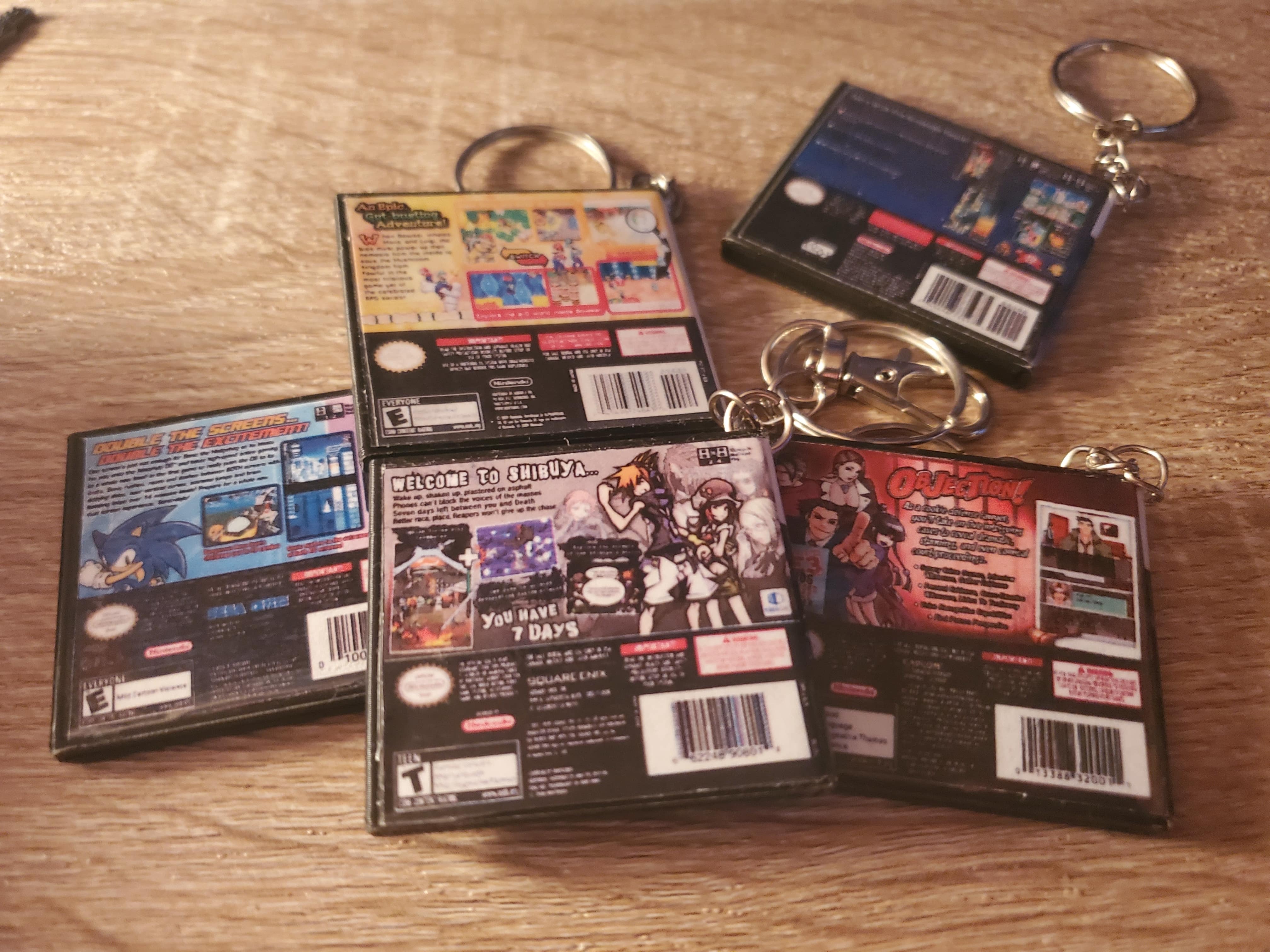 DS Mini Game Case Keychain by Waterishace21 | Download free STL model ...