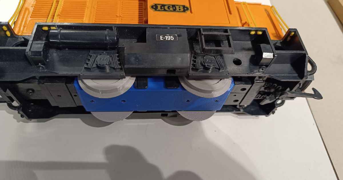 Dummy LGB motor block B by af12689 | Download free STL model ...