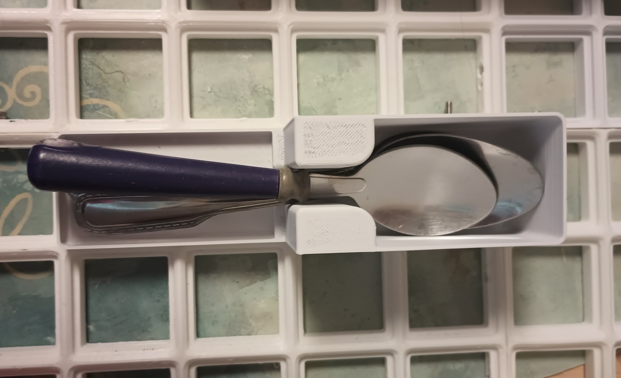 Gridfinity Mini Spoon Holder by 3D World | Download free STL model ...