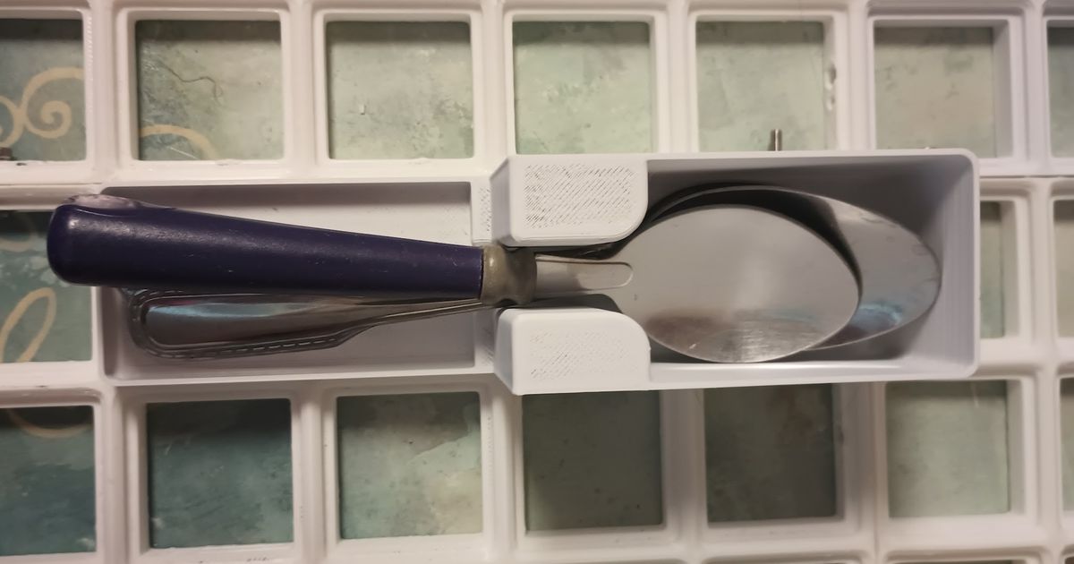 Gridfinity Mini Spoon Holder by 3D World | Download free STL model ...