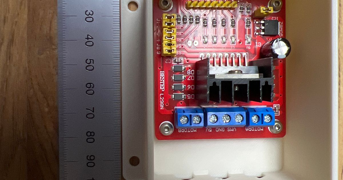 Bestep L298N Housing by Michael Samblanet | Download free STL model ...
