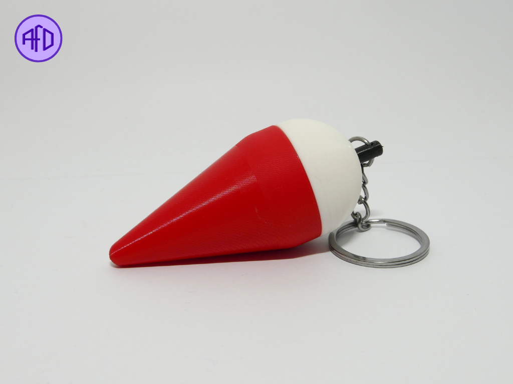 BOBBER PEN KEYCHAIN by AFO3D | Download free STL model | Printables.com