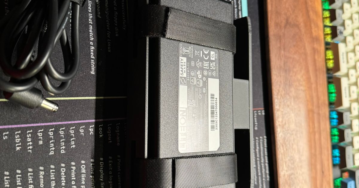 Cable Wrap for Large Laptop Charger by ShaneTalksTech | Download free ...