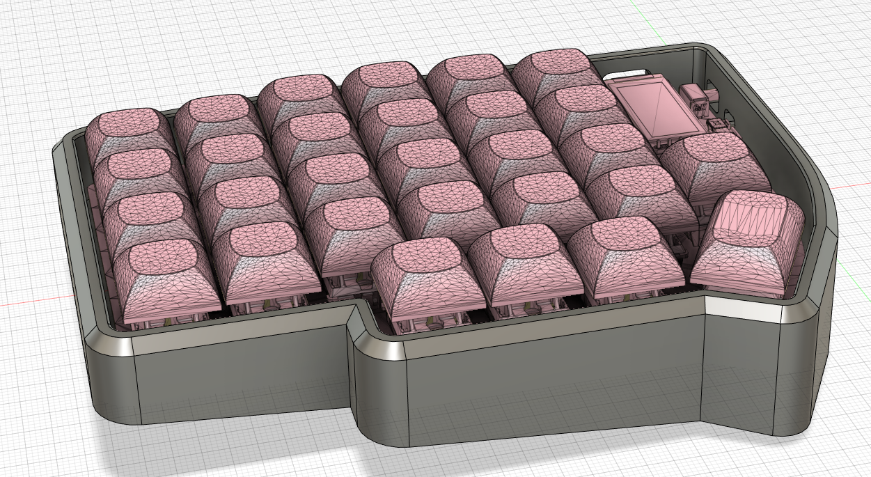 typeractive lily58 MX case by Darick Carpenter | Download free STL model | Printables.com