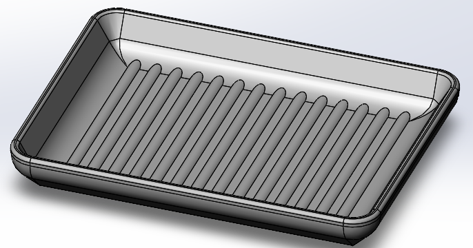 Simple Bar Soap/Sponge Tray by Andrew London | Download free STL model ...