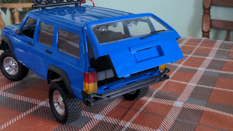 MN78 1/12 scale rear bumper by 8bitmcu | Download free STL model ...