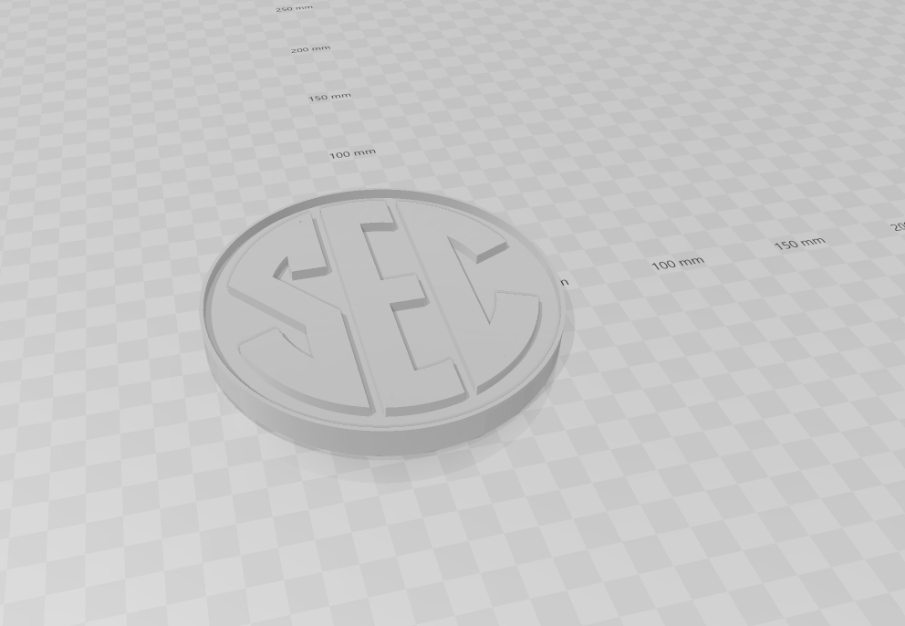 SEC Logo by bevo_baker | Download free STL model | Printables.com