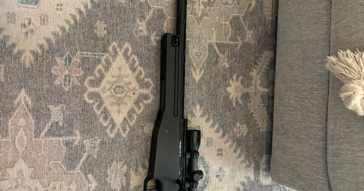 over barrel SSG96 suppressor (for US orange tip) by Brenden Prickett ...