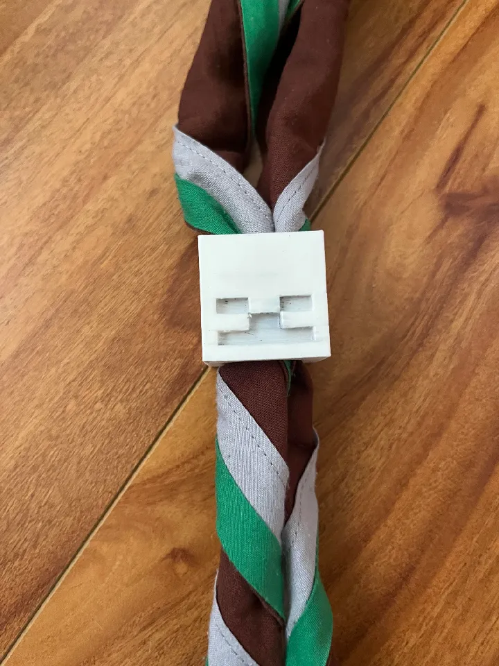 Minecraft Skeleton scout woggle by Fweezier | Download free STL model ...