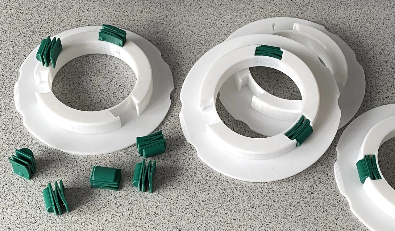 Variable Bambu Lab AMS lite Spool Adapter from 74-79mm ID (e.g ...