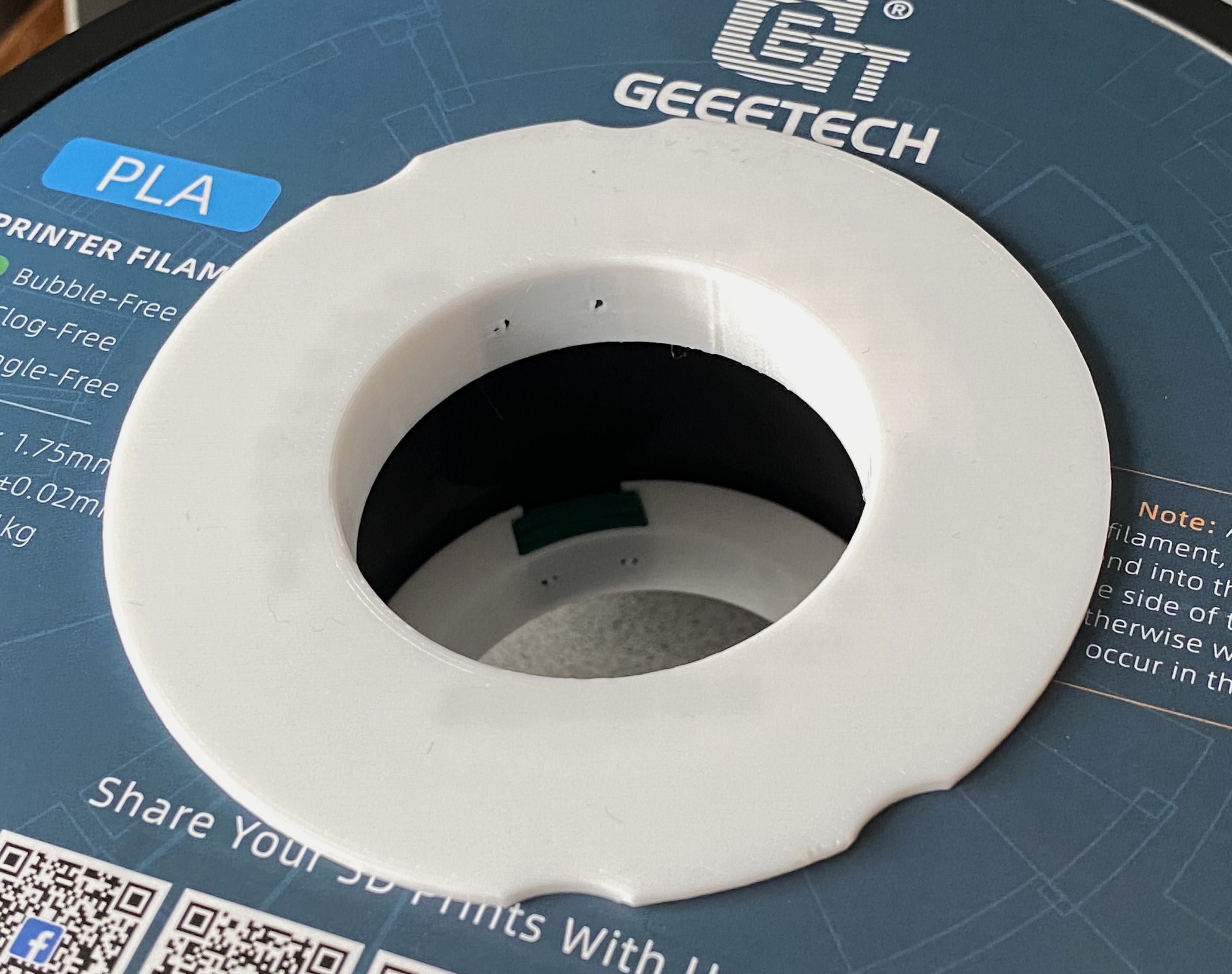 Variable Bambu Lab AMS lite Spool Adapter from 74-79mm ID (e.g ...