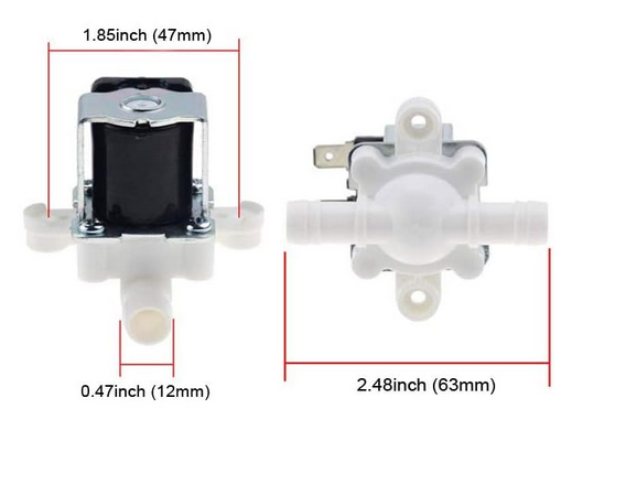 12vDC Water Valve Mount by Tincan | Download free STL model ...