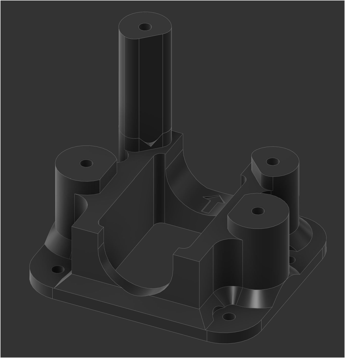 12vDC Water Valve Mount by Tincan | Download free STL model ...
