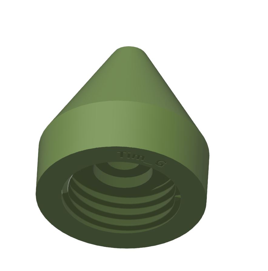 Waterbottle spray adapter by Tim G | Download free STL model ...