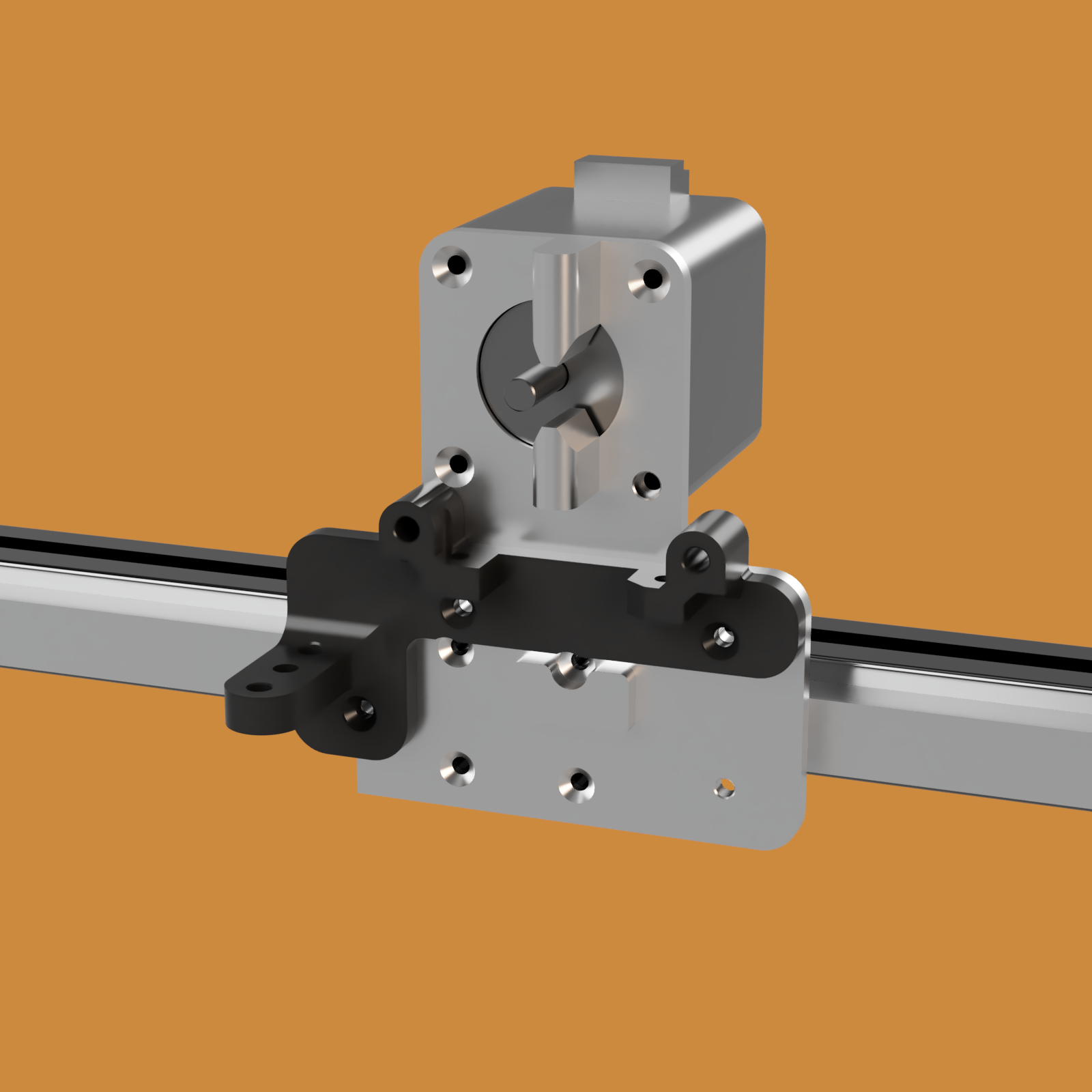 Stealthyswiss Mounting Bracket for Microswiss Linear Rail Direct Drive ...