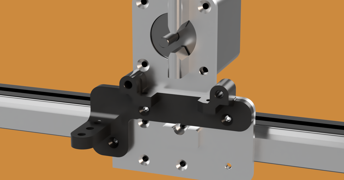 Stealthyswiss Mounting Bracket for Microswiss Linear Rail Direct Drive ...