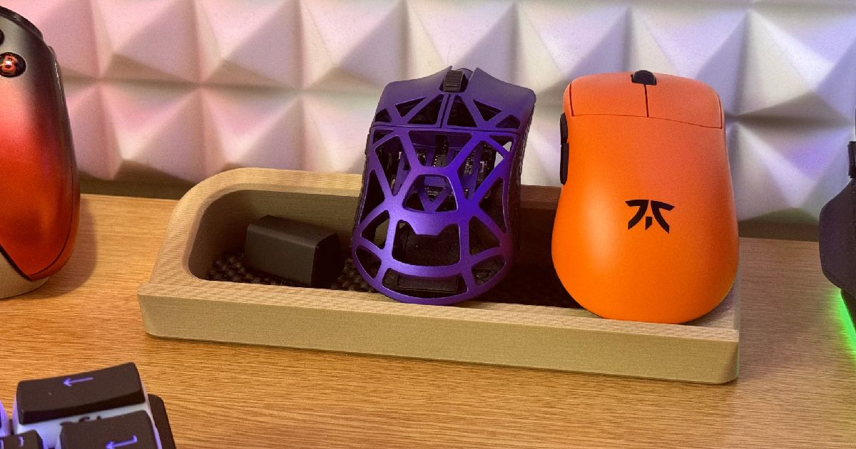 Gaming Mouse Stand by ᴄᴉᴚᴋᴉᴉᴛ | Download free STL model | Printables.com