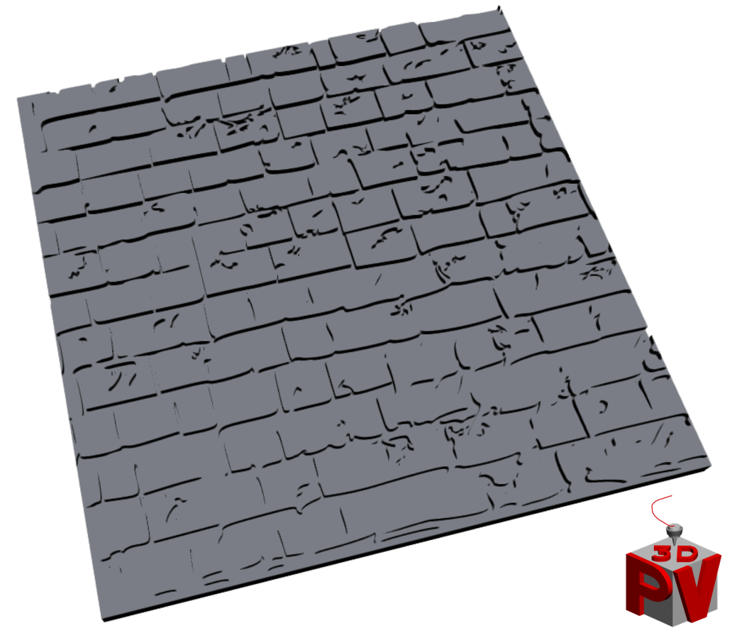 Brick Wall by PieterV3D | Download free STL model | Printables.com