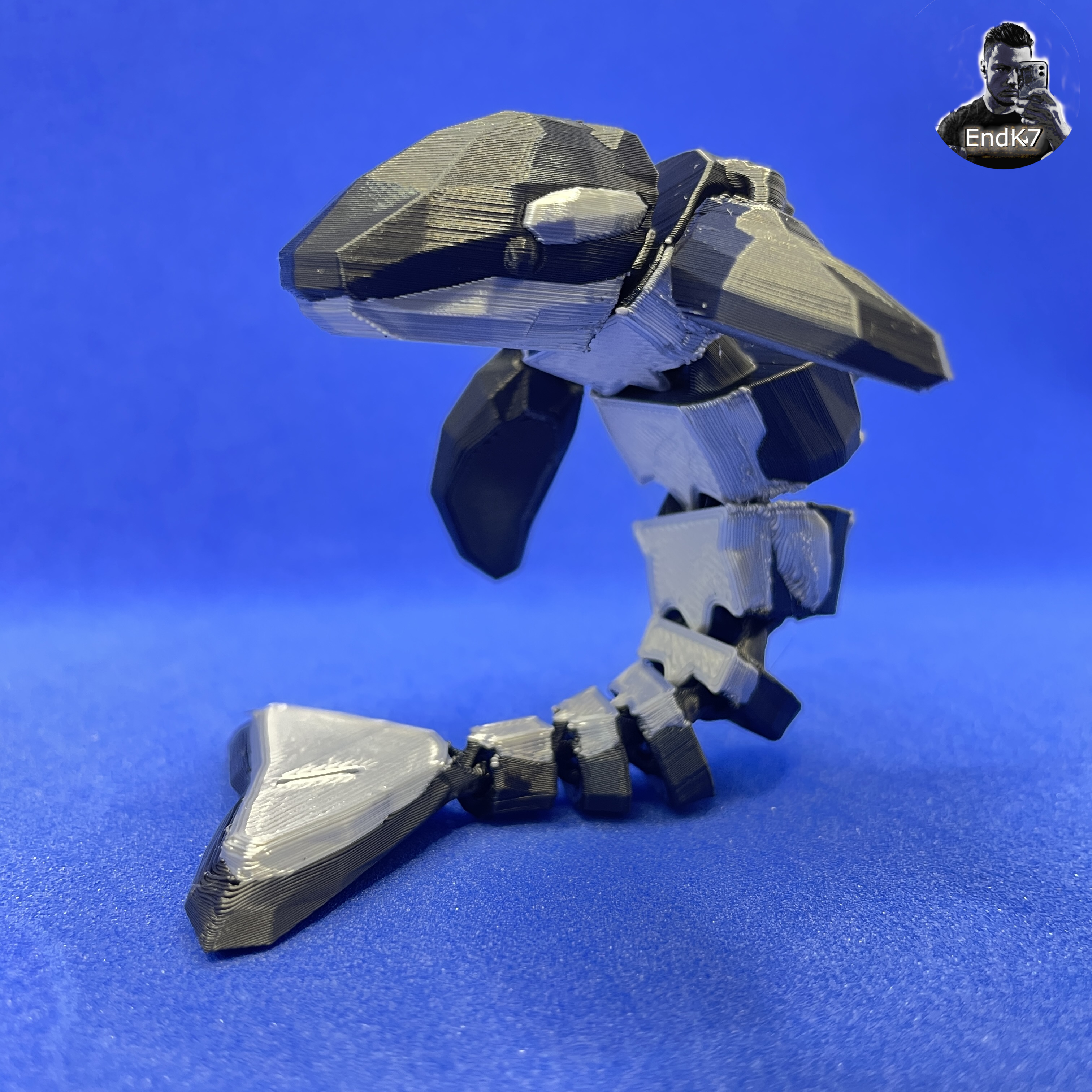 Flexi Orca Whale - Low Poly - Articulated - Print in Place - No ...