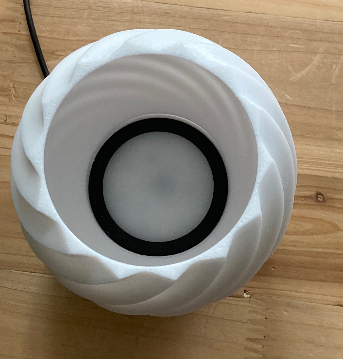 Lamp #55 - Twisted Vase shade for Bambu Lamp Kit 001 Base por Sink ...