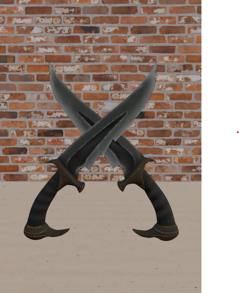 Kano Daggers from Mortal Kombat by Skeleton Dan | Download free STL ...