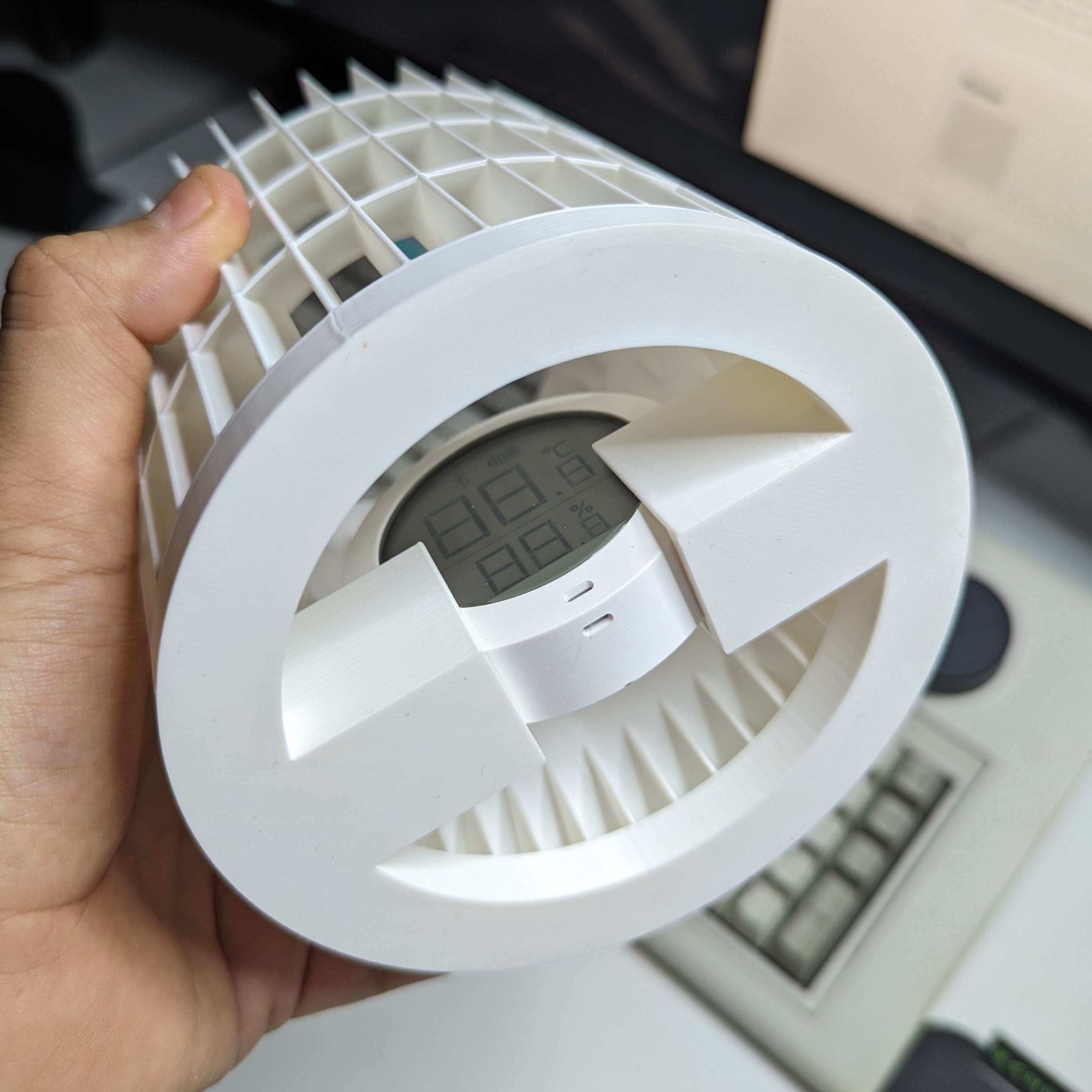 Stevenson screen (weather shield) for Xiaomi Mijia / Qingping sensors ...