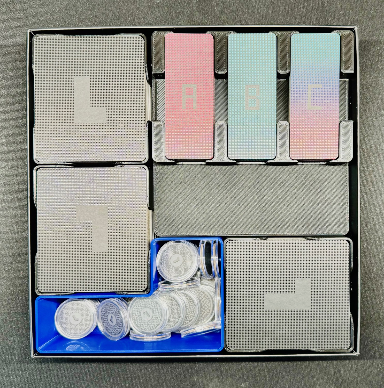 Project L Board Game Organizer - Base Game + Finesse Expansion by ...