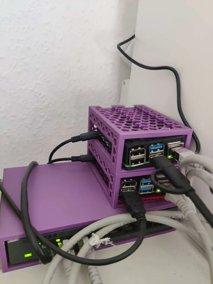 Raspberry Pi 4 / 5 Modular (Server) case by justhavefun96 | Download free STL model | Printables.com