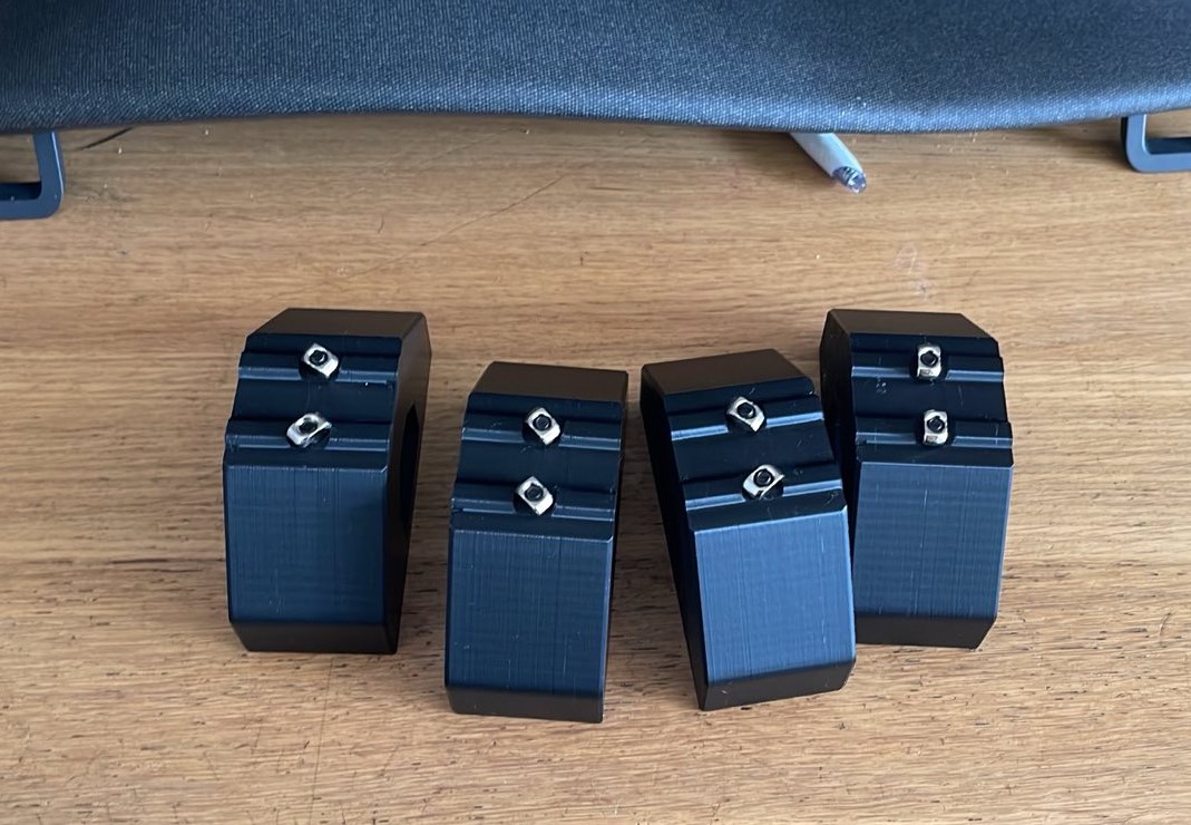 Ender 3 Pro - Sturdy Feet by skino | Download free STL model ...