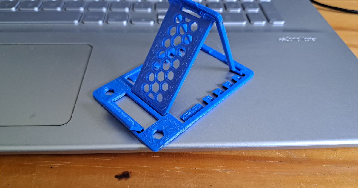 Credit card phone stand by Mr_krift | Download free STL model ...