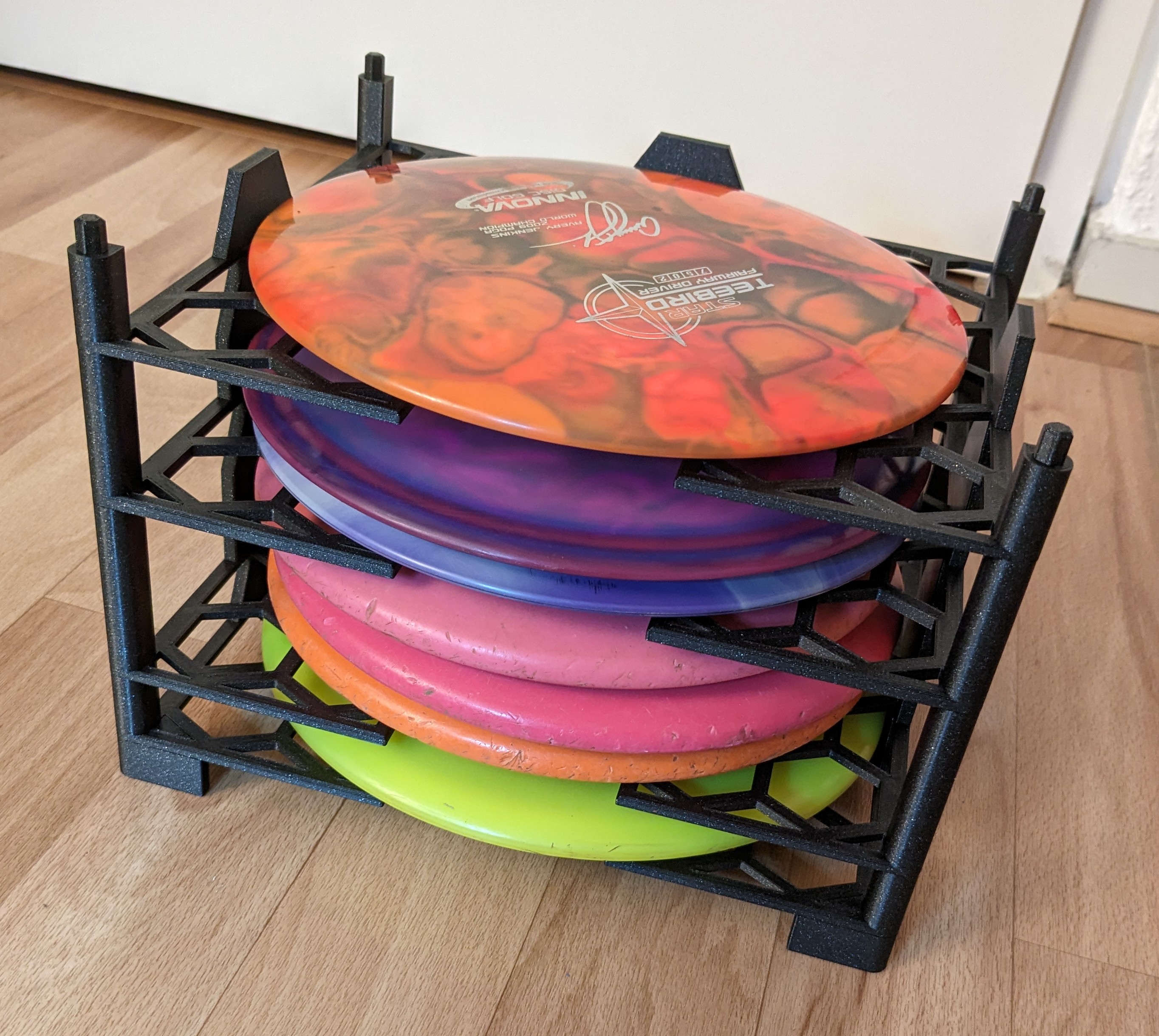 A modular, stackable drawer storage system for Disc Golf discs by ...