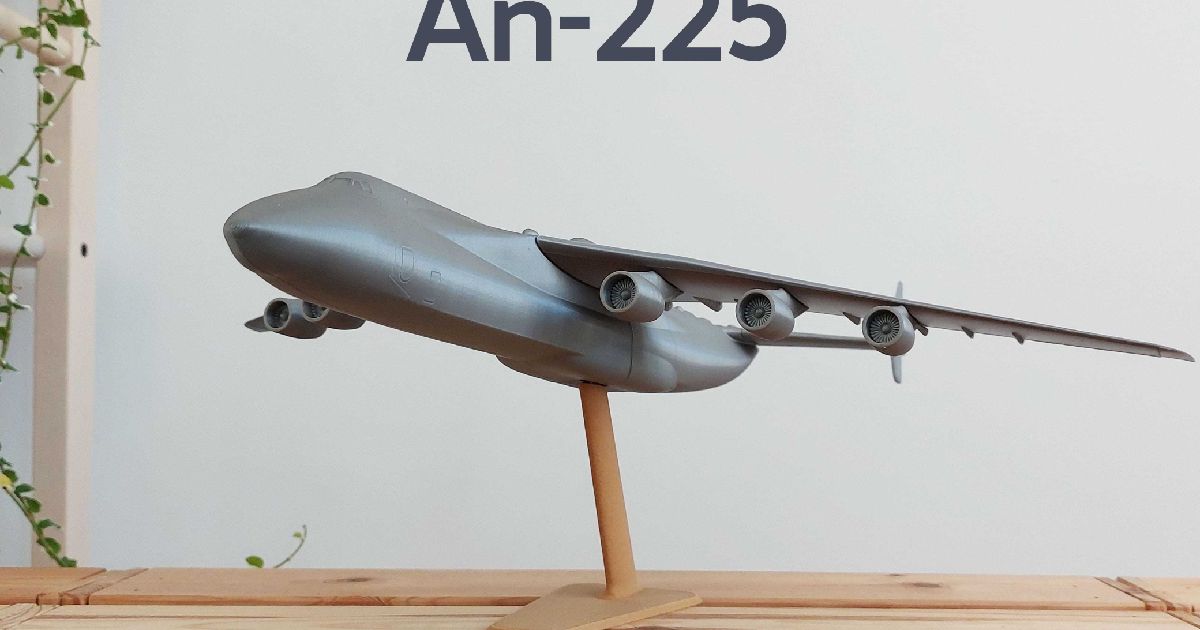 1:200 Antonov AN 225 by minejck | Download free STL model | Printables.com