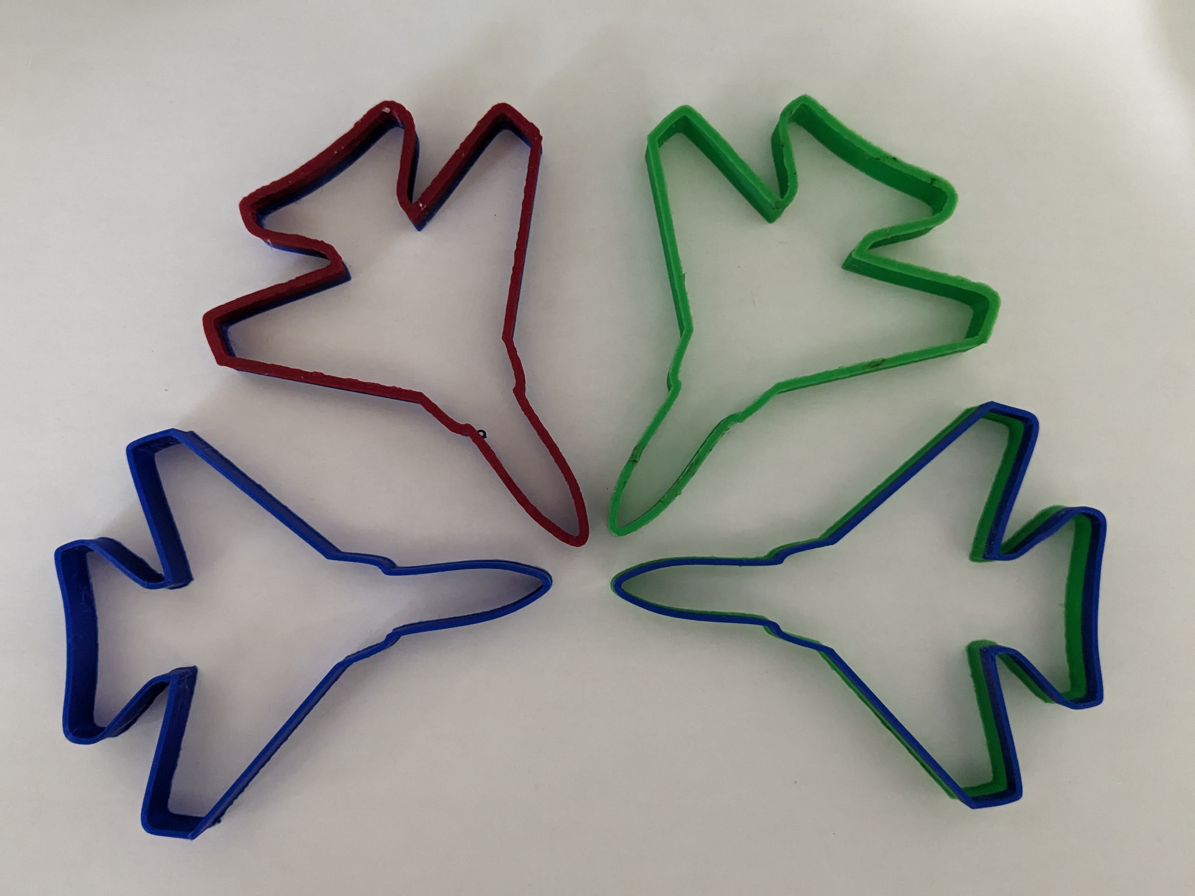 Airplane cookie cutter by Levi D | Download free STL model | Printables.com