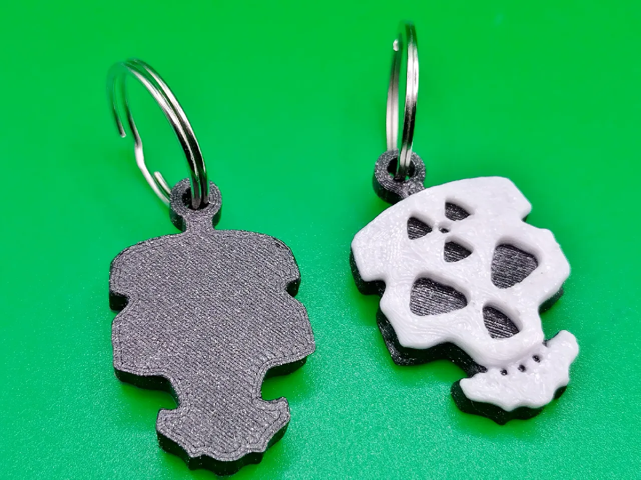 Skull - keychain by 3D PRINT | Download free STL model | Printables.com