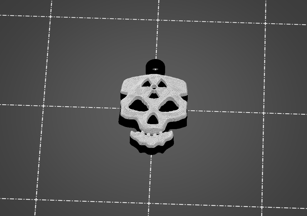 Skull - keychain by Misakov | Download free STL model | Printables.com