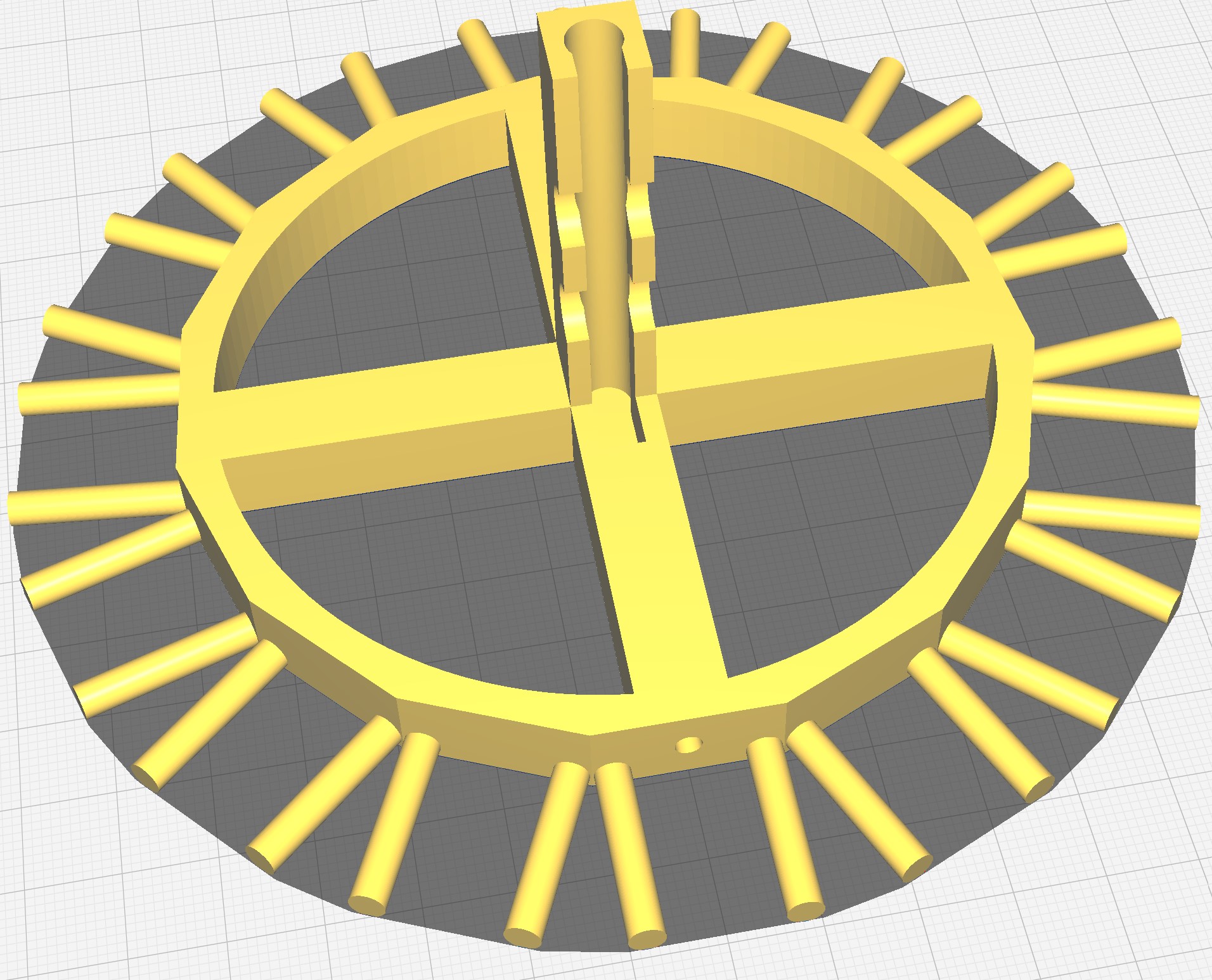 100mm ID web coil form by Mondo & Aud | Download free STL model ...