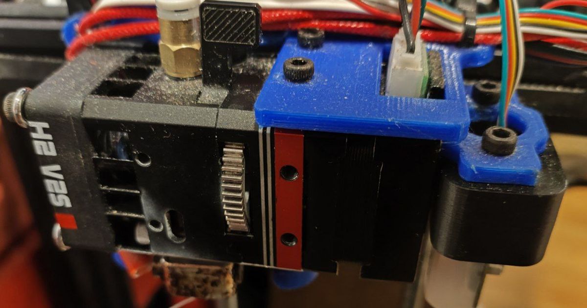 Bed leveling probe (BLTouch) mount for BiQu H2v2 by ThomasRahm ...