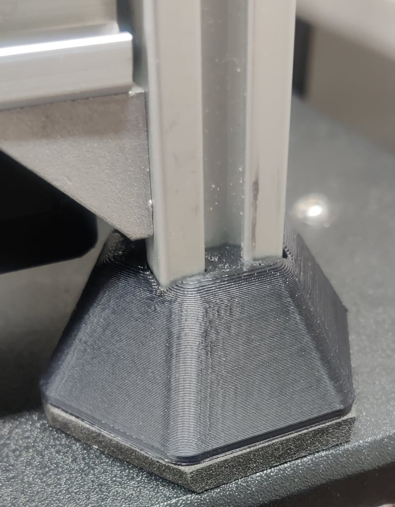 Foot for 2020 Aluminum Extrusion by donutboy3 | Download free STL model ...