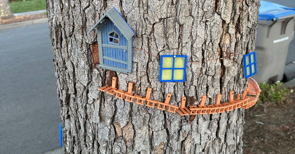 Fairy Tree Walkway by CraZyLeS | Download free STL model | Printables.com